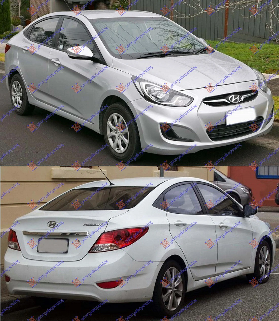HYUNDAI ACCENT 11-14 (EXPORT TYPE), Online prodaja karoserijskih auto ...