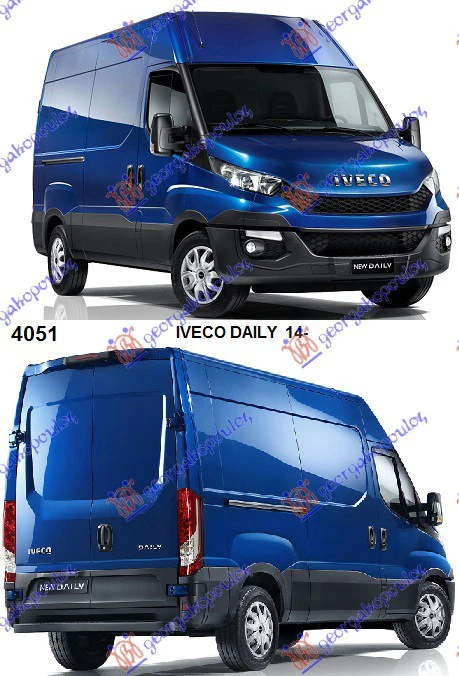 IVECO DAILY 14-19, Online prodaja karoserijskih auto delova i opreme ...