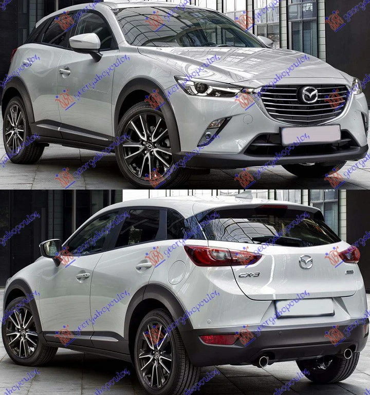 MAZDA CX3 15-19, Online prodaja karoserijskih auto delova i opreme | HILL AUTO