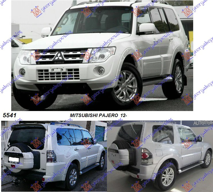 MITSUBISHI PAJERO 12-, Online prodaja karoserijskih auto delova i ...
