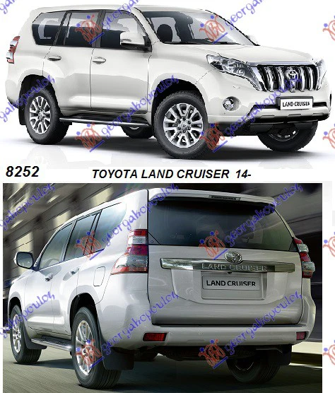 TOYOTA LAND CRUISER PRADO 150 (J15) 13-17, Online prodaja karoserijskih auto delova i opreme ...