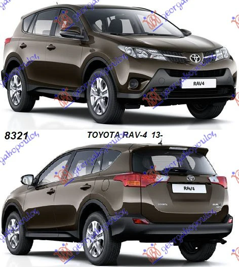 TOYOTA RAV 4 12-16, Online prodaja karoserijskih auto delova i opreme ...