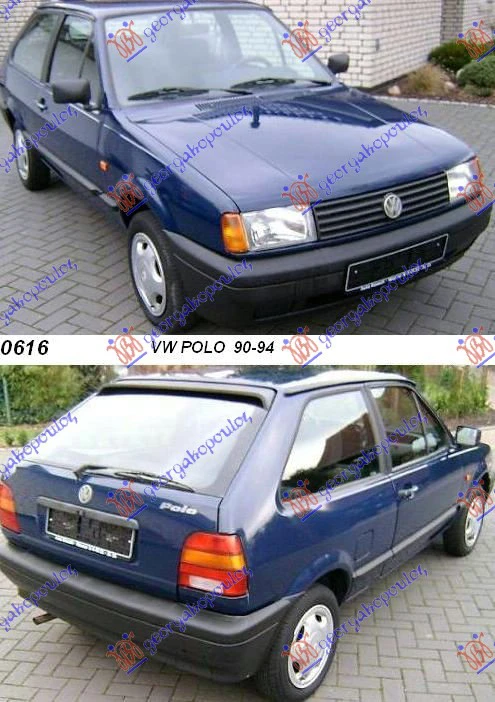 VW POLO 90-94, Online prodaja karoserijskih auto delova i opreme | HILL ...