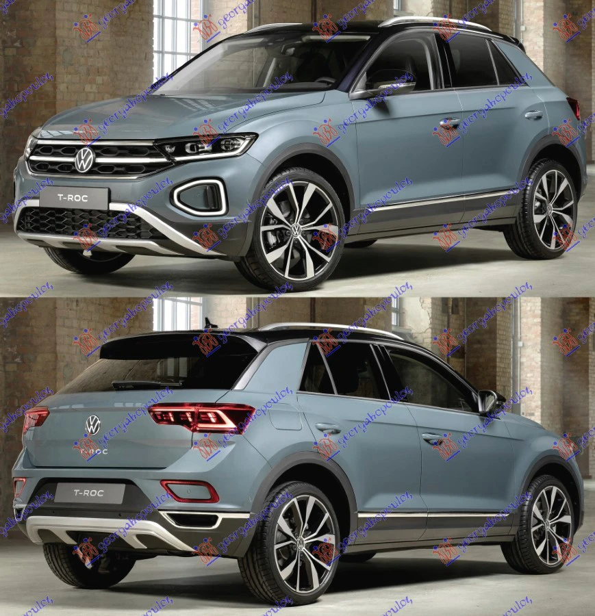 VW T-ROC 22-, Online prodaja karoserijskih auto delova i opreme | HILL AUTO