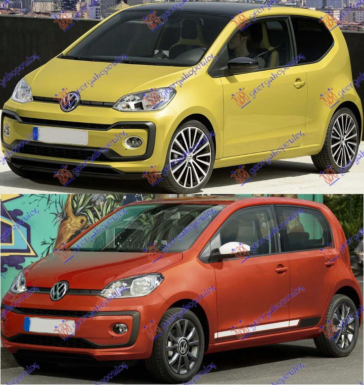 VW UP 16-19, Online prodaja karoserijskih auto delova i opreme | HILL AUTO